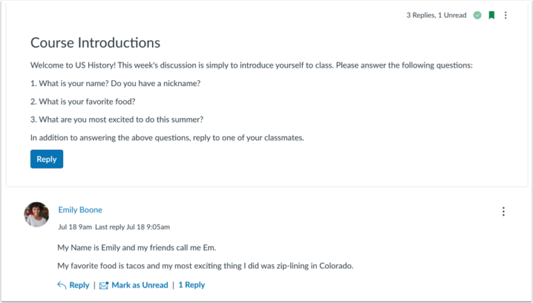 Managing Communication in Canvas – Getting Started with Canvas