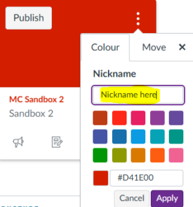 Canvas Sandbox – Getting Started with Canvas