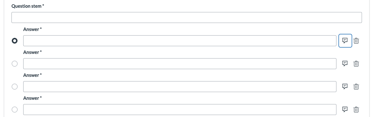 How Do I Add Feedback to Multiple Choice Questions (MCQs) in Canvas New ...