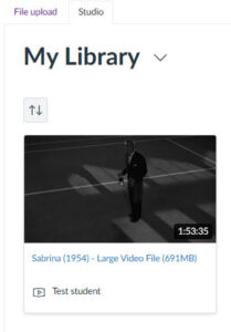 Student Guide: How to submit a video assignment – Getting Started with ...