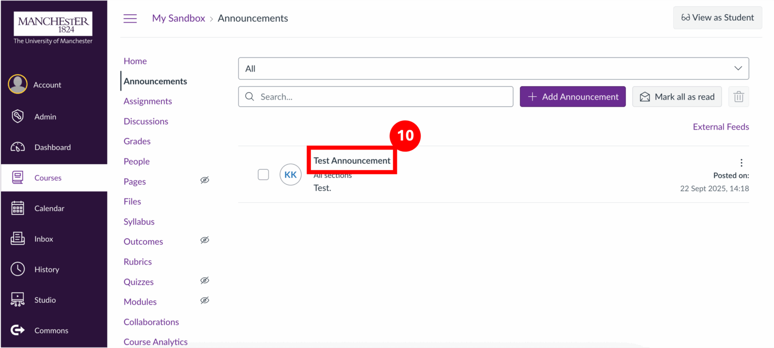 Managing Communication in Canvas – Getting Started with Canvas
