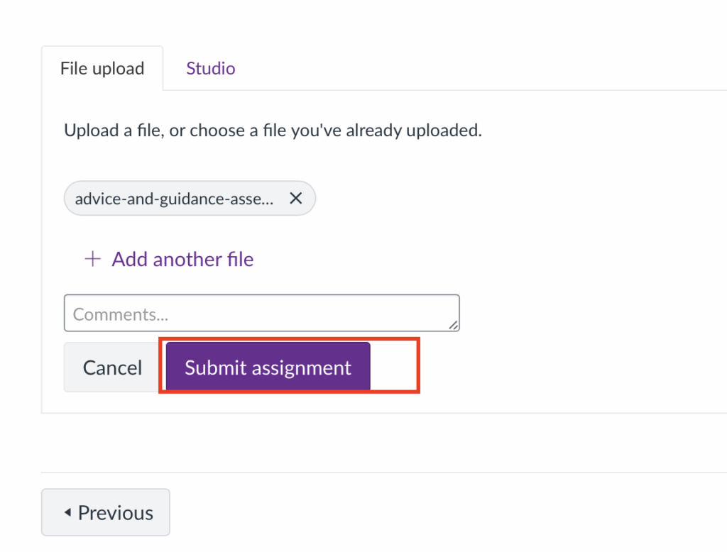 Student Guide: How to submit assignments on Canvas – Getting Started with Canvas