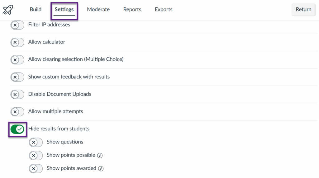 Managing the Release of Grades and Feedback – Getting Started with Canvas