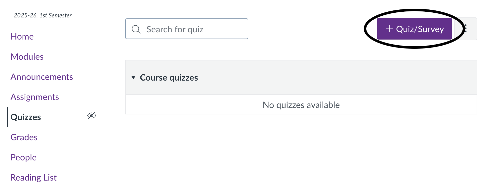 Setting up Quizzes in Canvas – Getting Started with Canvas