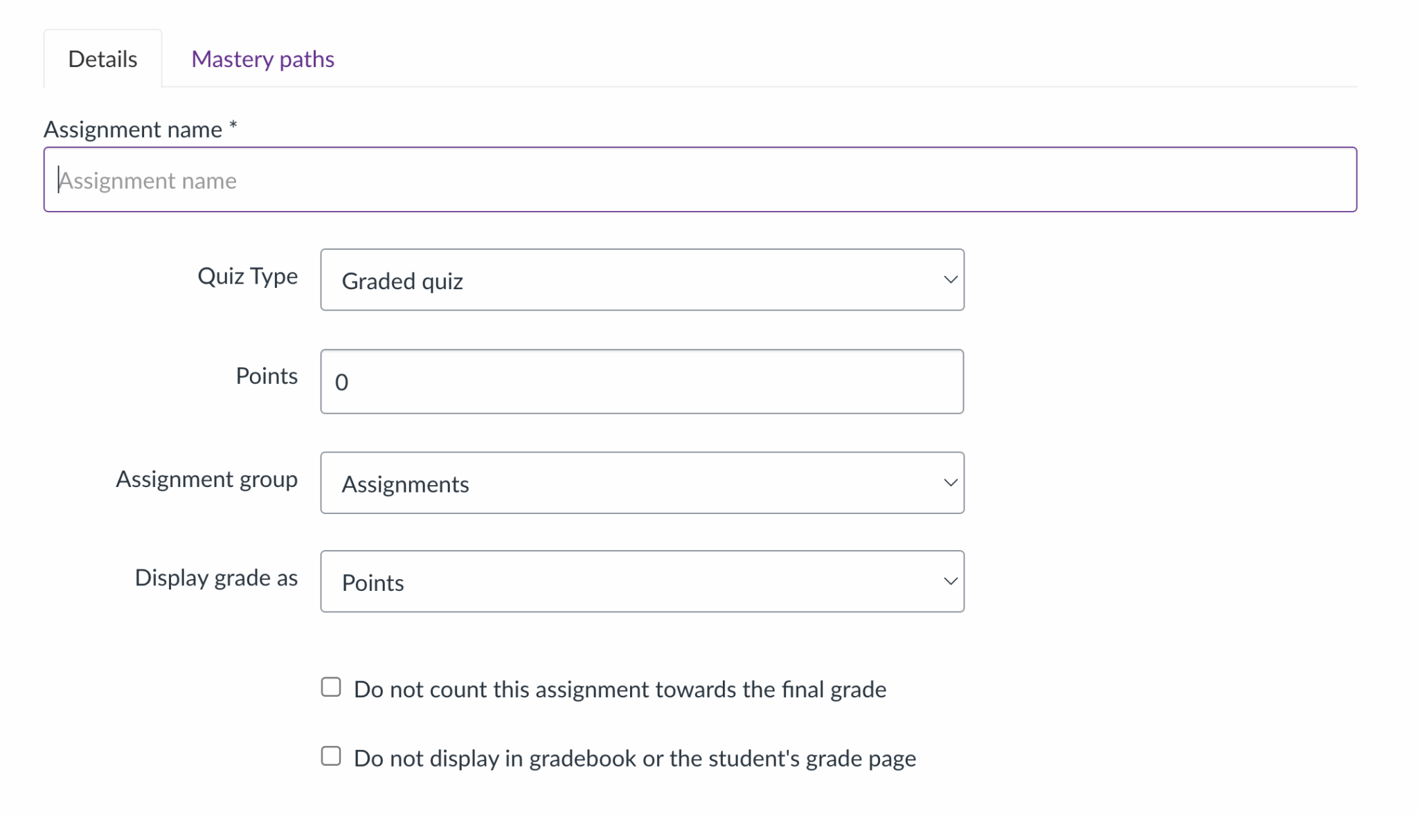 Setting up Quizzes in Canvas – Getting Started with Canvas